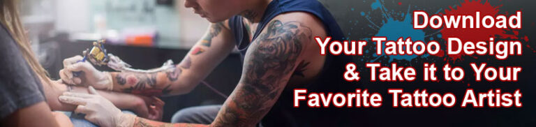 Stunning Angel Tattoo Design - 350 Professional Tattoo Designs Online